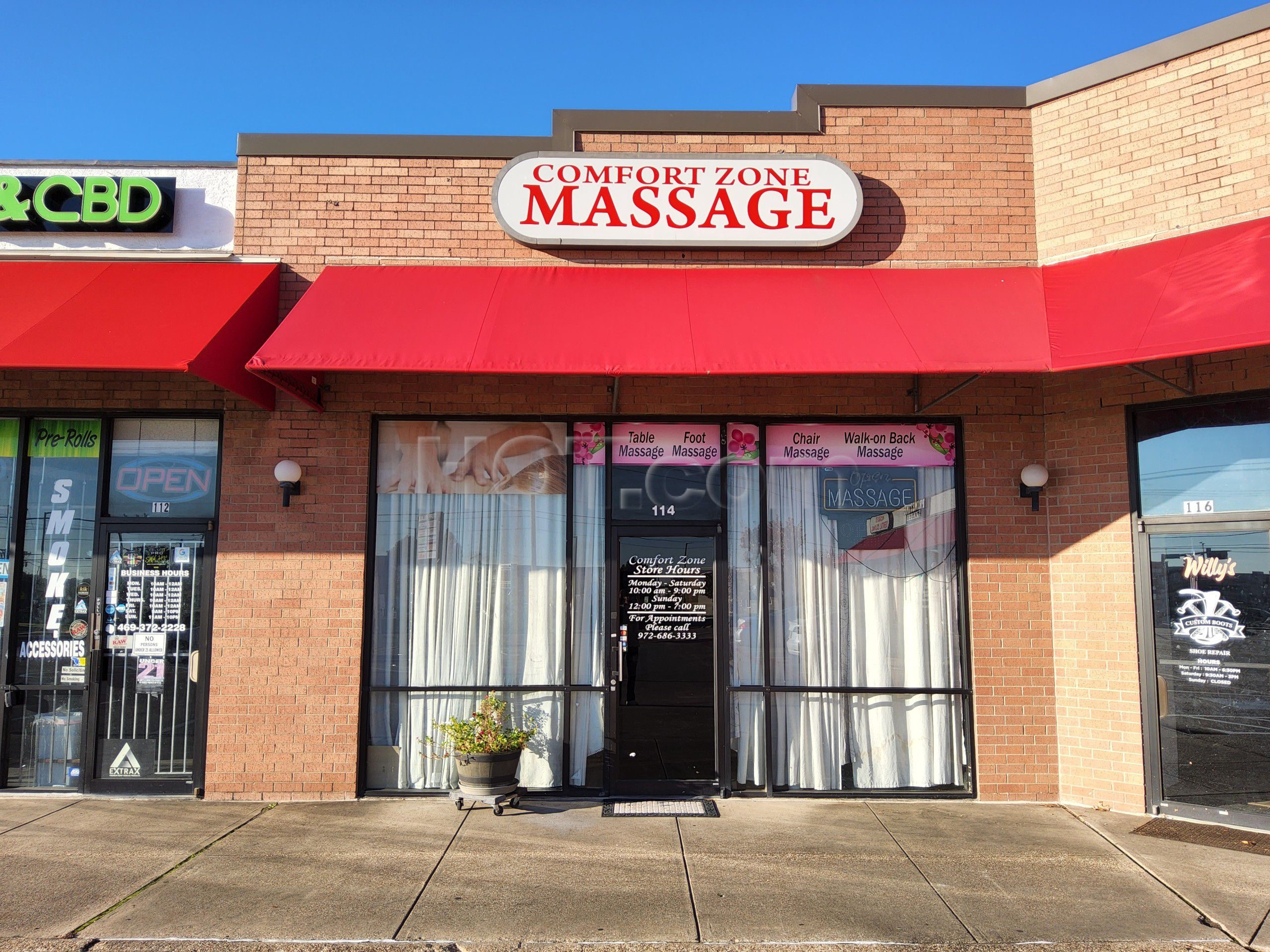 Comfort Zone Massage Massage Parlors In Mesquite Tx 972 285 9222